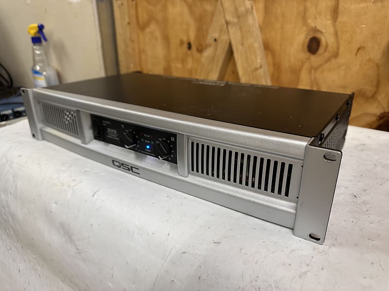 QSC GX5 Stereo Power Amp 700 Watts per channel Tested & | Reverb