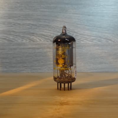 Mullard ef86 Rare NOS Mullard ef86 silver shield yellow print | Reverb