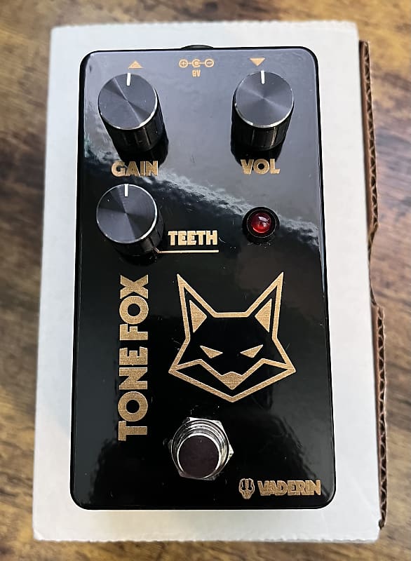 Vaderin Tone Fox Distortion/Overdrive Pedal 2022 Black | Reverb