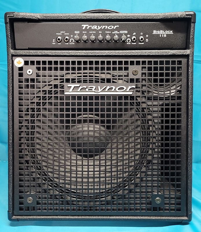 Traynor BB115 Big Block 115 Bass Combo Amplifier | Reverb