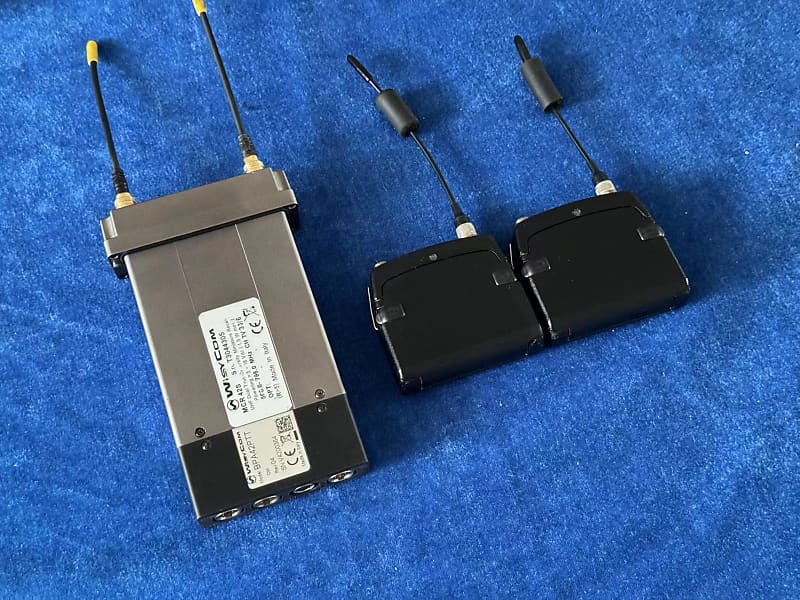 Wisycom Mtp41s+mcr42 | Reverb