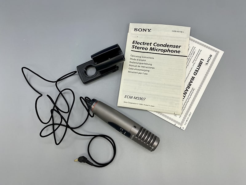 Sony Electret Condenser Microphone ECM-MS907 | Reverb