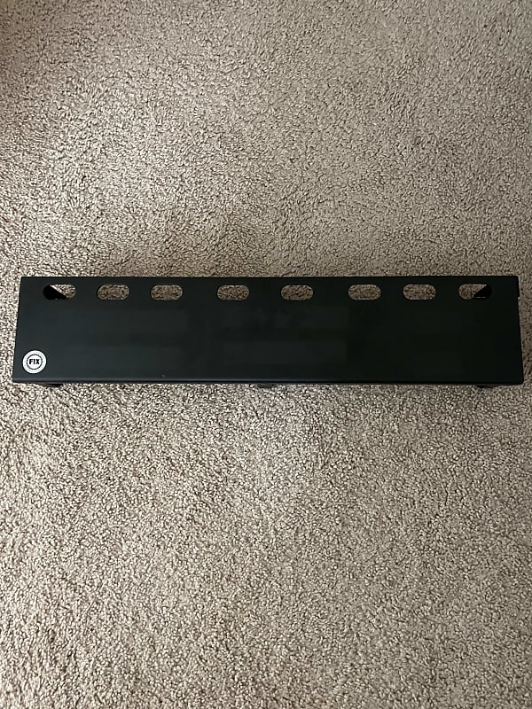 Fix Pedalboards Hinged Strymon Style Pedal Bridge 2020 Black | Reverb