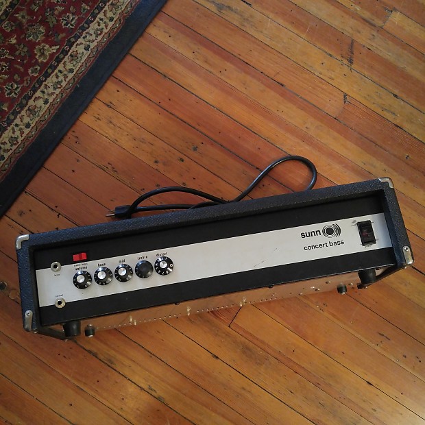 Sunn Concert Bass Head 1974 | Reverb