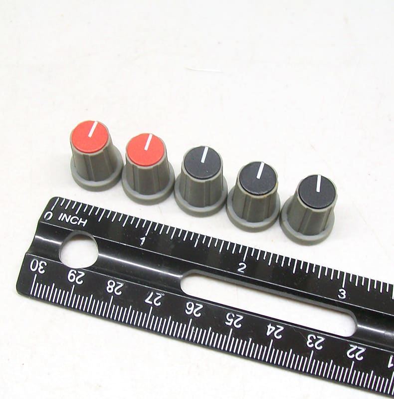 Crate Amplifier Amp Knobs Set of 5 Lot 82-360 | Reverb