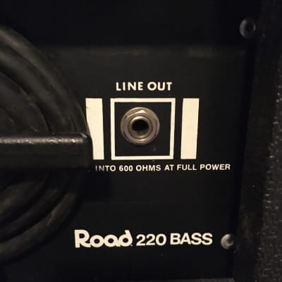 Road 220 Bass Amp Head 1970s | Reverb