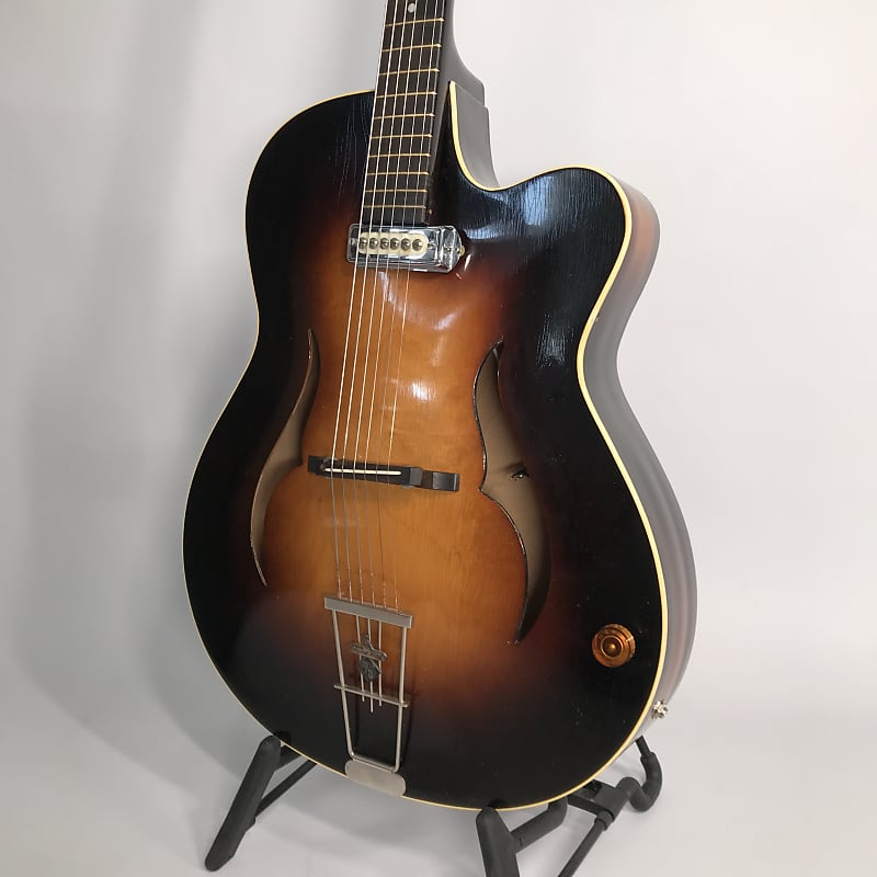 Hopf archtop jazz guitar 1950s - German vintage | Reverb