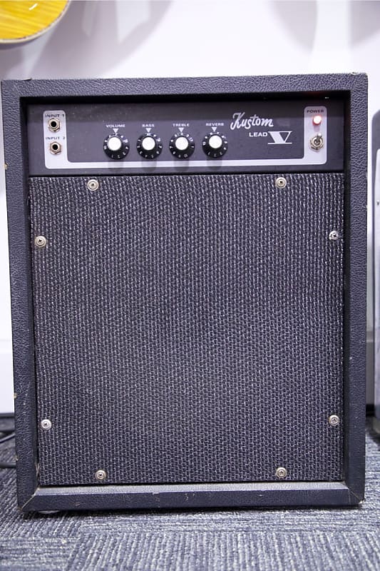 Kustom Lead V 1970'2 - Black | Reverb