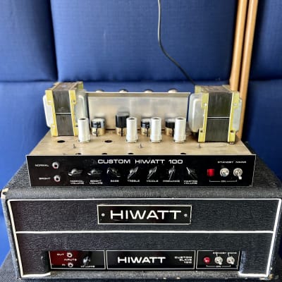 Hiwatt DR-103 1978 original vintage 100 watt tube amp high | Reverb