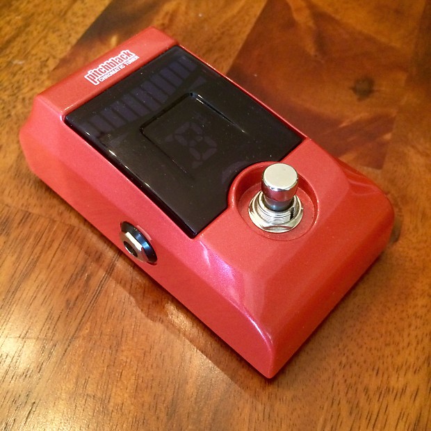 Korg Pitchblack Chromatic Tuner Red | Reverb