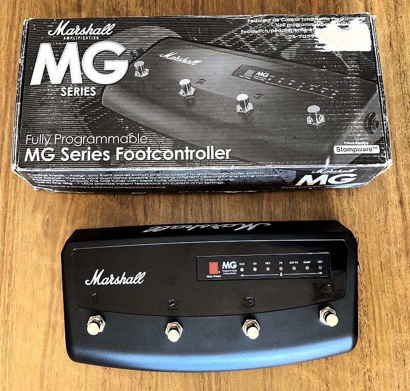 Marshall 4-Way Footswitch for MG15FX/MG30FX/MG50FX/MG101FX | Reverb