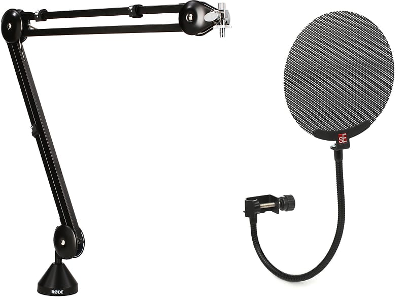 Rode PSA1 Desk-mounted Broadcast Microphone Boom Arm Bundle | Reverb