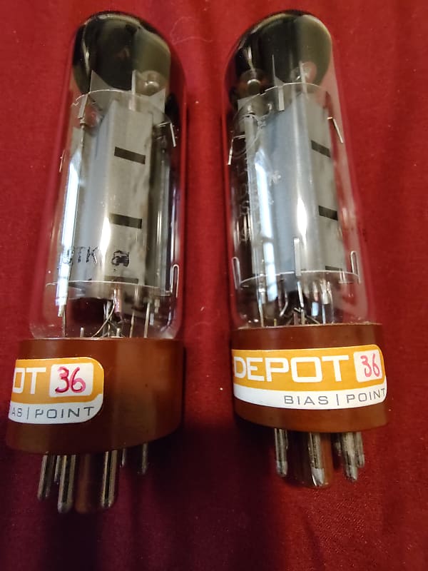 SED Winged "C" EL34 Power Tubes NOS EL34 2020 | Reverb