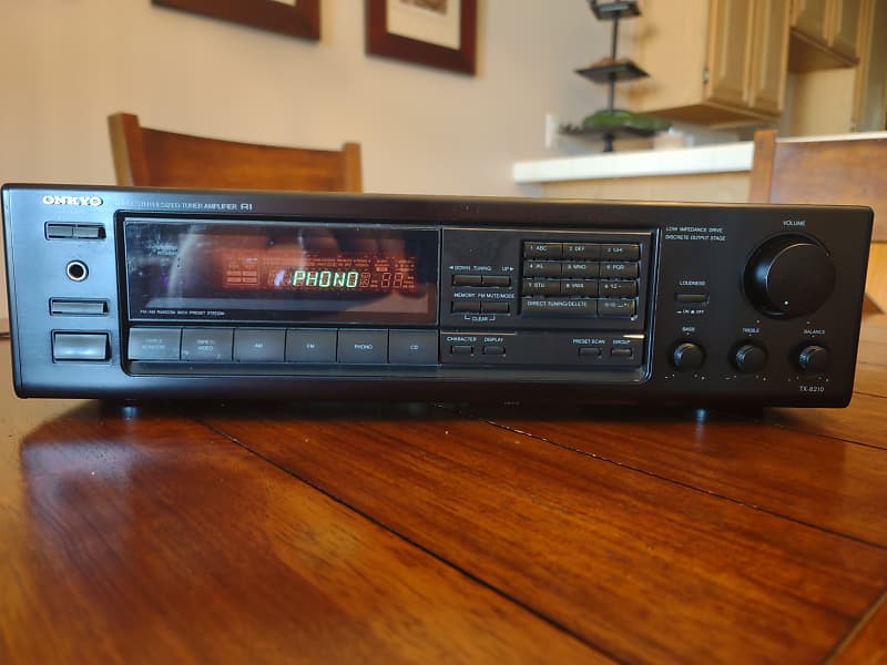 Onkyo TX-8210 1997 Black | Reverb