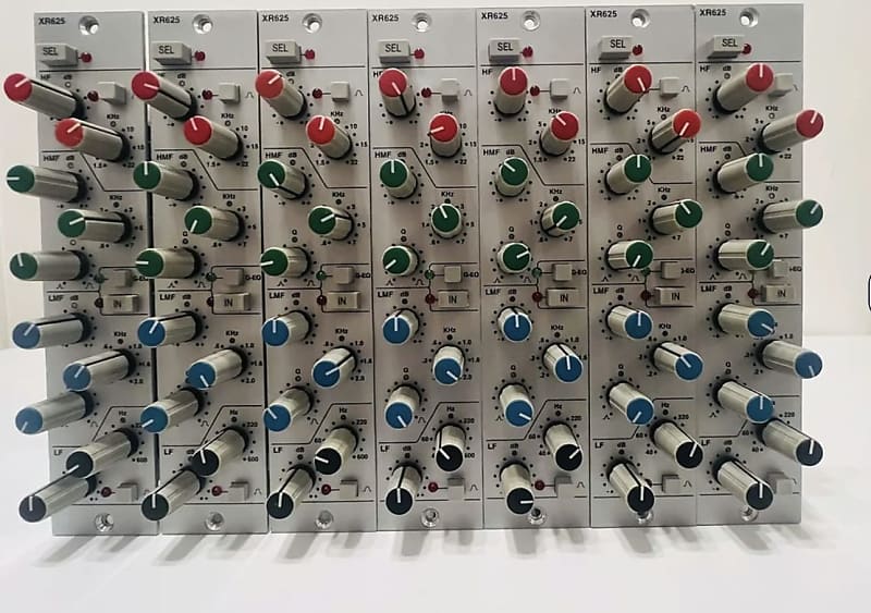 Solid State Logic XLogic X-Rack XR625 SuperAnalogue EQ Module | Reverb