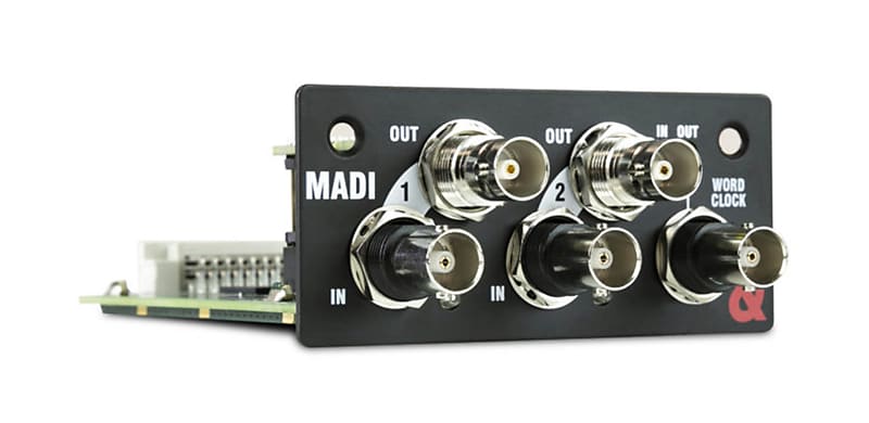 Allen & Heath M-SQ-MADI-A, 64x64 SQ Series MADI Card | Reverb