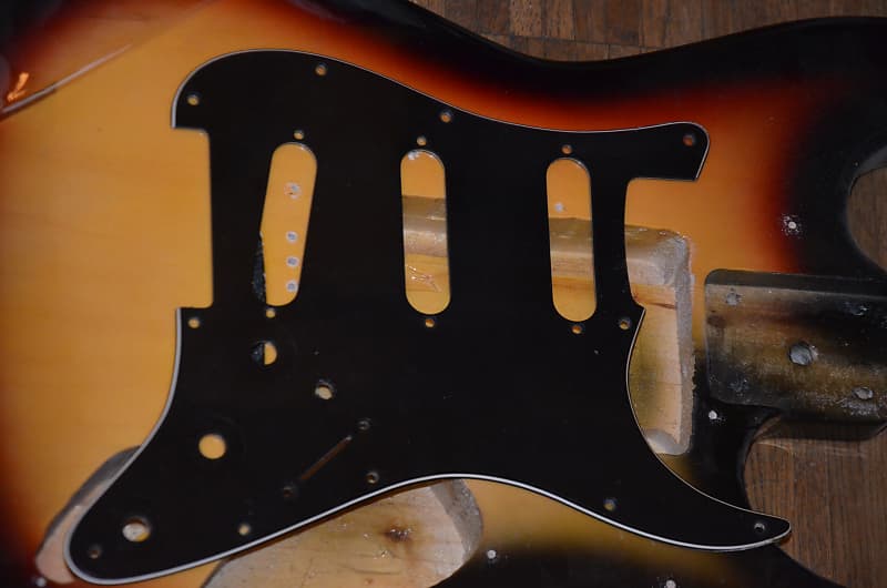 Fender Stratocaster original vintage scratchplate 1976-1979 | Reverb