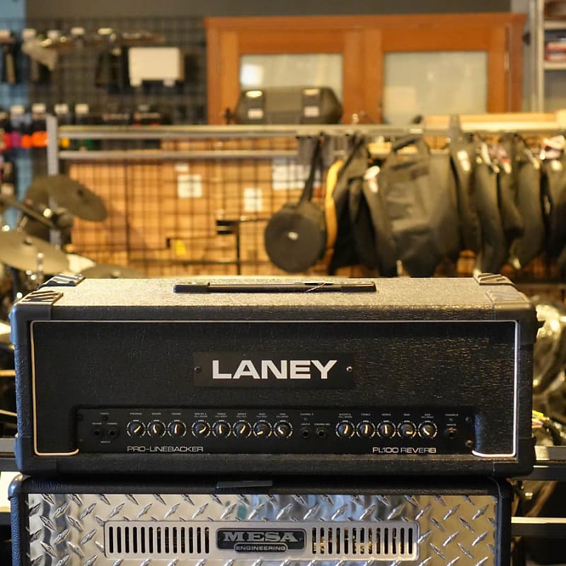 Laney Pro Linebacker PL100 Reverb 100w Guitar Amp Head - Used | Reverb