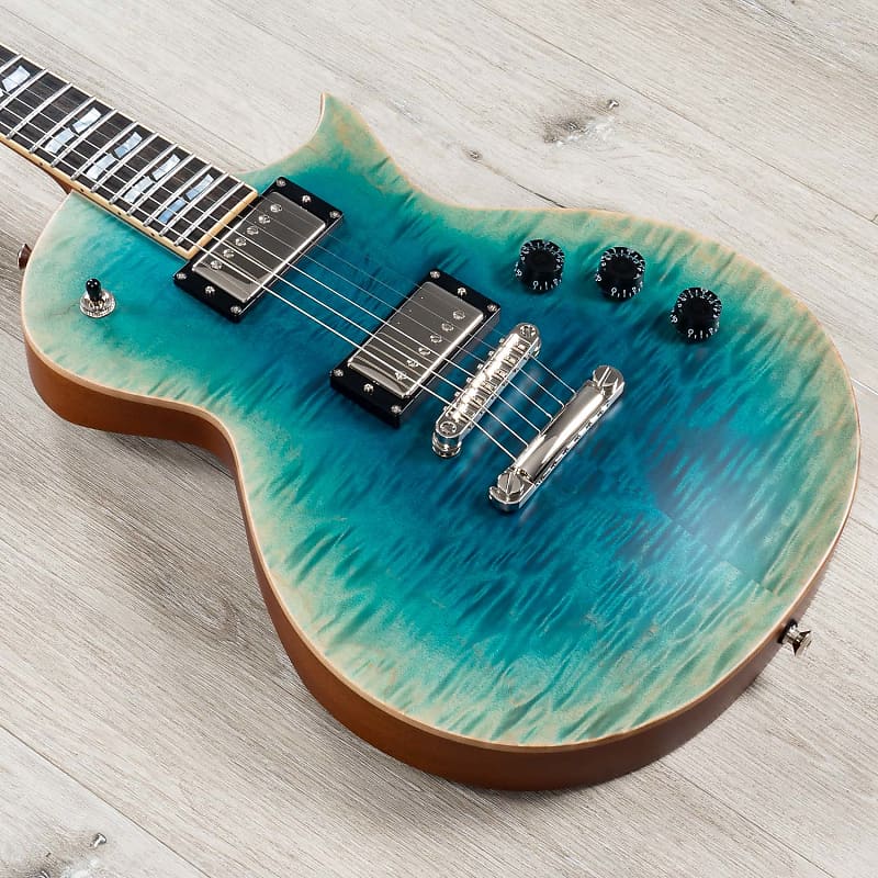 ESP USA Eclipse Guitar, Quilted Maple Top, Seymour Duncan | Reverb