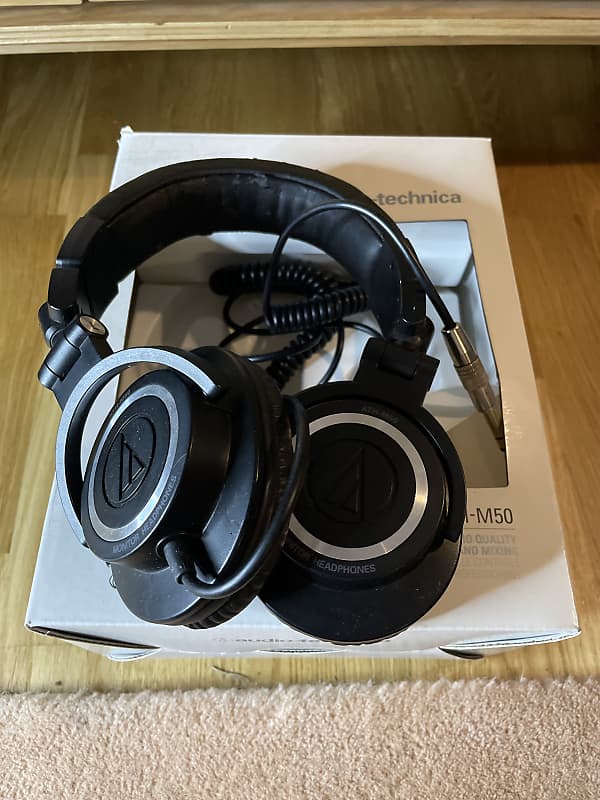 Audio-Technica ATH-M50 Black | Reverb