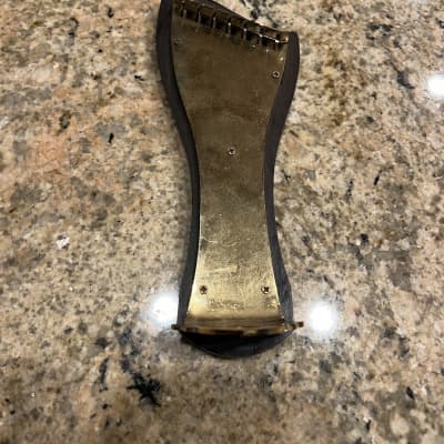 Arch top tailpiece, seven string Rosewood | Reverb