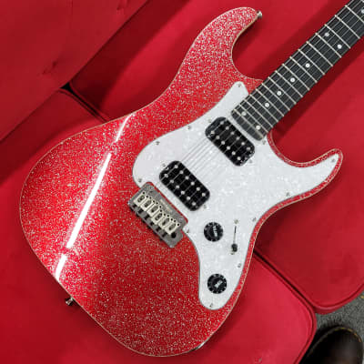 JET JS500 S-Style HH - Red Sparkle | Reverb