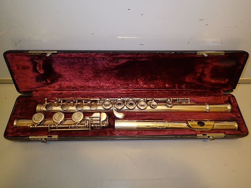 Armstrong 80 Open-Hole Flute, Sterling Silver & Gold-Lip | Reverb