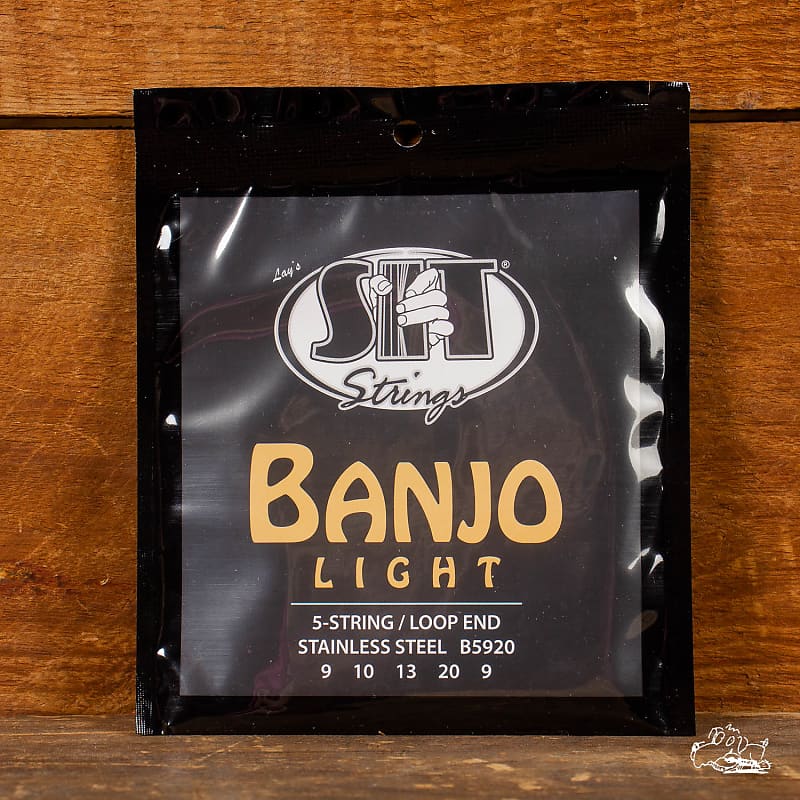 S.I.T Banjo Loop-End Stainless Steel 5-Strings Light | Reverb