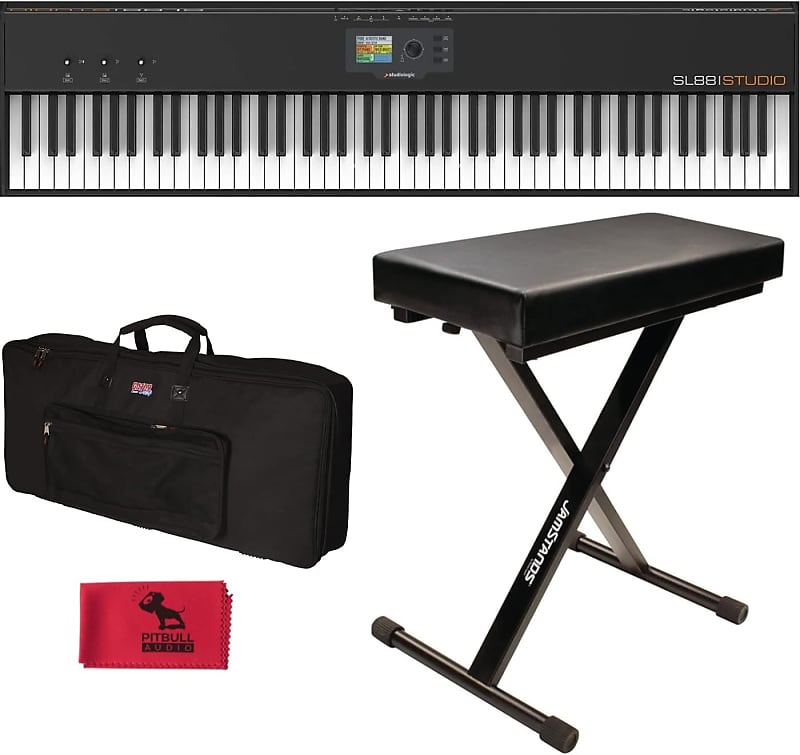 Studiologic SL88 Studio 88-Key Hammer Action MIDI Controller | Reverb