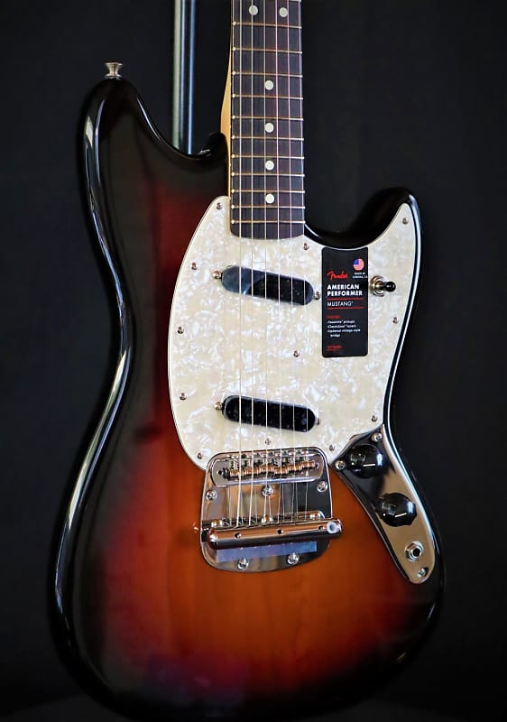 Fender American Performer Mustang Sunburst | Reverb