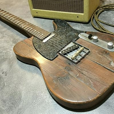 USA Relic Barncaster Tele Style Electric Guitar with Fender | Reverb