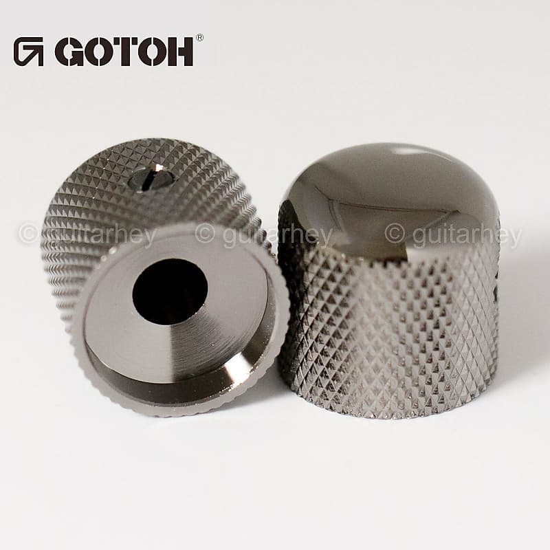 NEW (2) Gotoh VK1-18 - Control Knob - DOME - Bass, Guitar - | Reverb