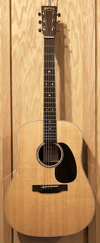 Martin D - 13E Dreadnought Acoustic - Electric Guitar Natural | Reverb