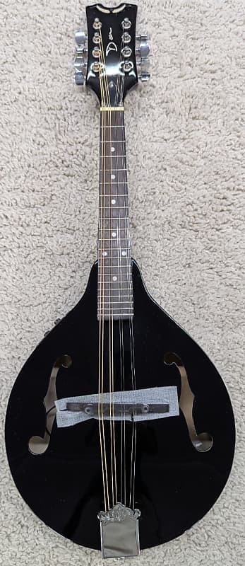 Dean TNAE CBK Acoustic Electric A-Style Tennessee Mandolin in | Reverb