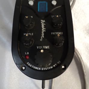 Washburn WT-92 Acoustic Guitar Pickup, Preamp, EQ and Tuner | Reverb