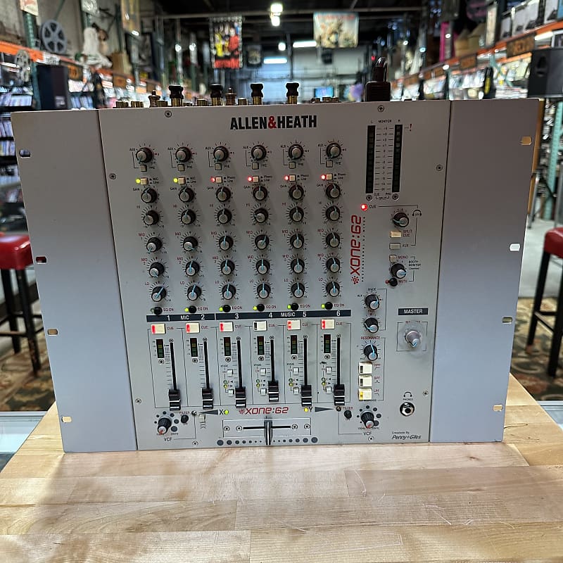 Allen & Heath xone 62 6 channel mixer Silver | Reverb