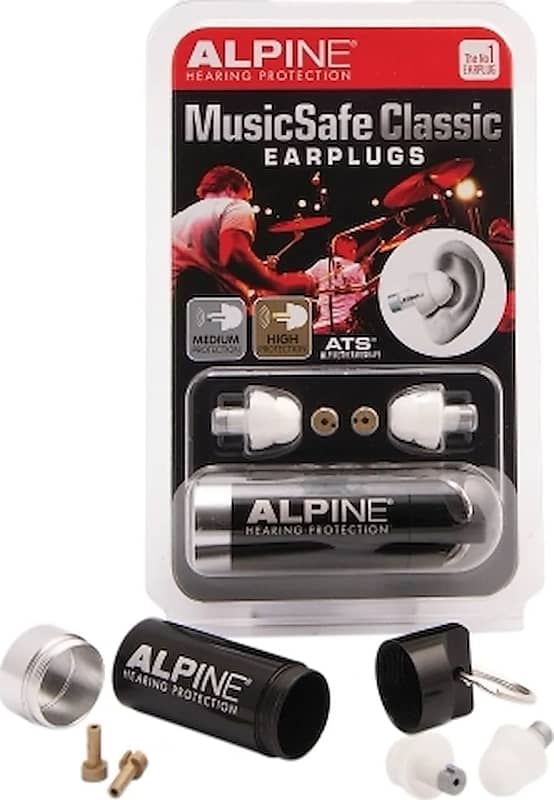 MusicSafe Earplugs - Classic - Individual Pack | Reverb