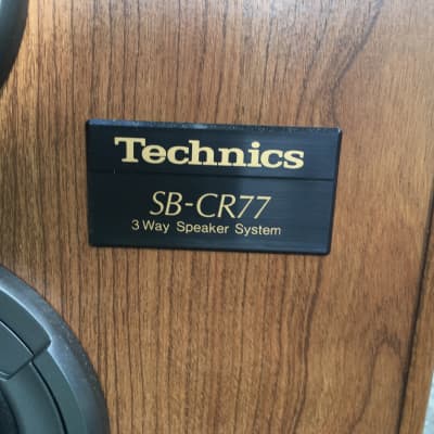 Technics Sb -cr77 Three-way speaker | Reverb