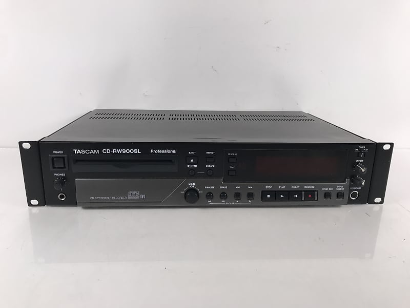 TASCAM CD-RW900SL Professional Rewritable Recorder CD Player | Reverb
