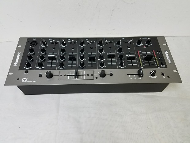 Numark C3 Professional 19" 5-Channel Rackmount DJ Mixer | Reverb