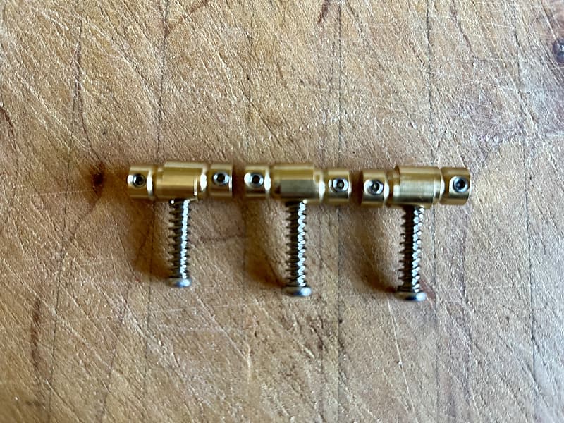 2022 Tone Ninja 5/16” compensated brass Telecaster bridge | Reverb