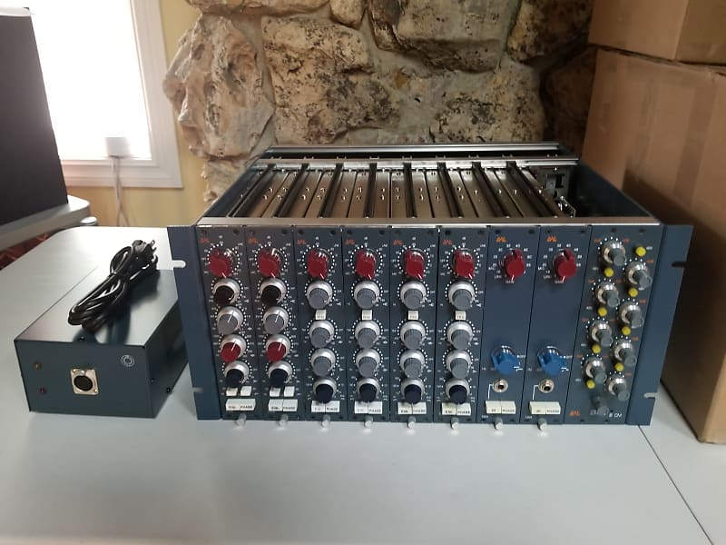 BAE 8CM 10 Series Rack Mixer Fully Loaded with 1032, | Reverb Canada