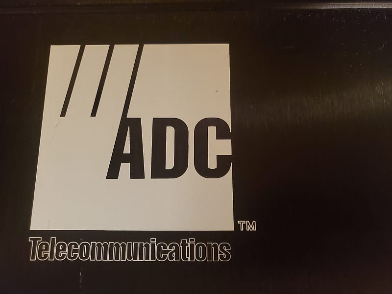 ADC 1/4" Patchbay - Rear Punch Block Terminals 1990's - Black | Reverb