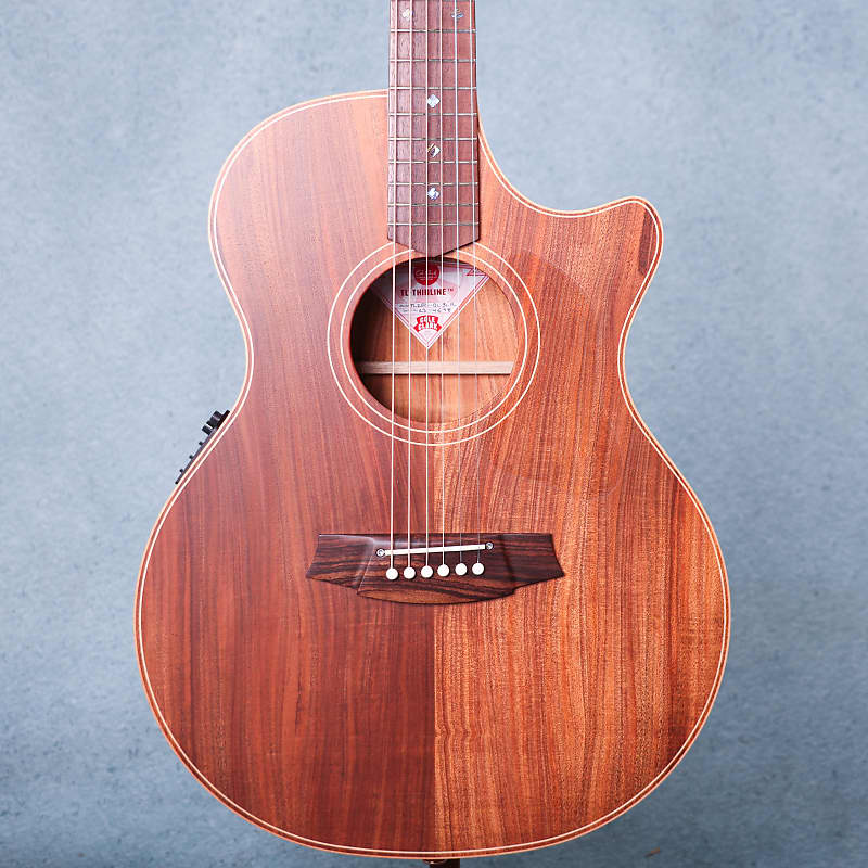 Cole Clark TL2EC-BLBL Thinline Grand Auditorium Acoustic | Reverb