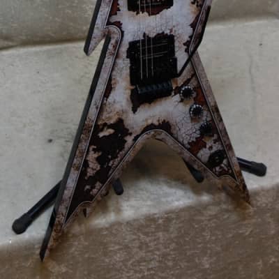 Dean Dimebag RZR RUST Razorback Rust Guitar with case | Reverb
