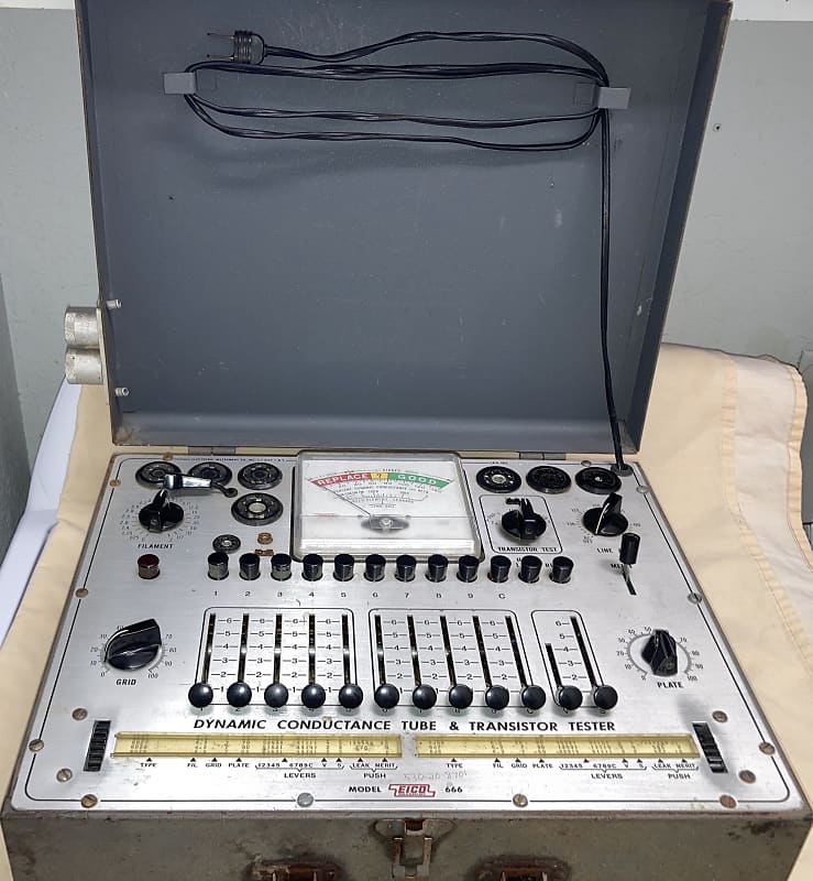 Eico Model 666 Dynamic Conductance Tube Tester with | Reverb