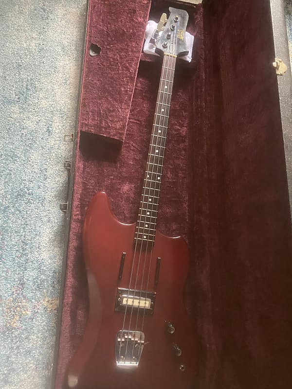 Guild Jet Star I Bass 1966 - Cherry | Reverb