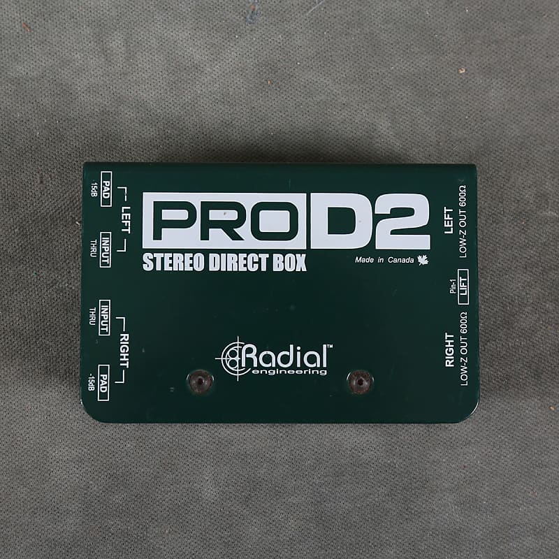 Radial Pro D2 DI Box - 2nd Hand | Reverb
