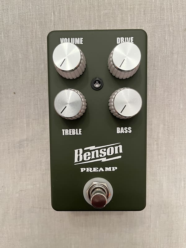 PedalPCB Son of Ben (Benson Preamp clone) Matte Army Green | Reverb