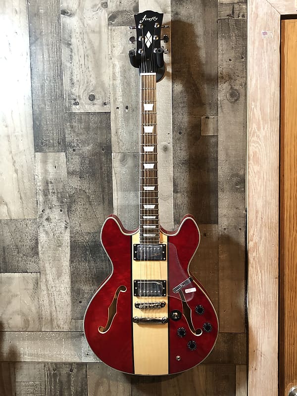 Firefly Hot Rod 338 Semi-Hollow 2020’s Pinstripe | Reverb